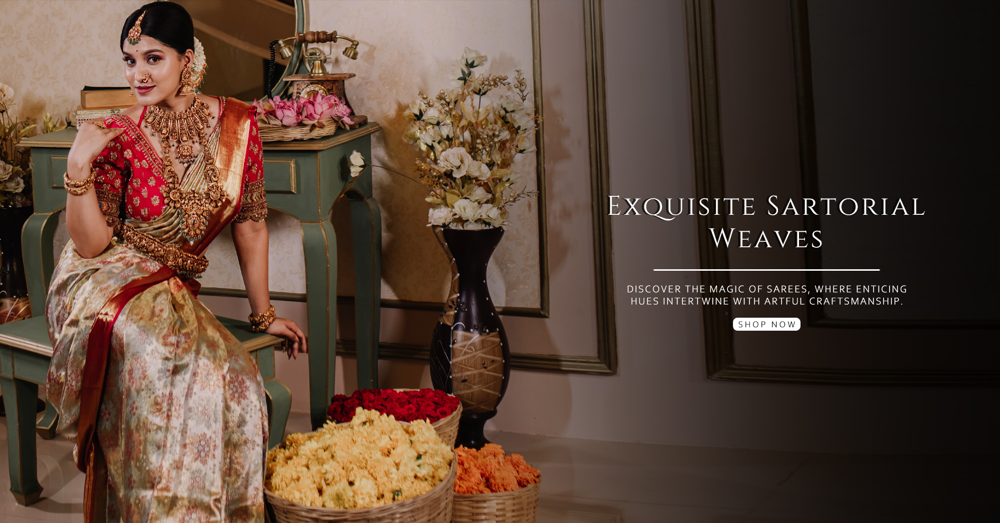 Discover the Elegance of Banarasi Sarees at Samyakk - Samyakk: Sarees | Sherwani | Salwar Suits ...