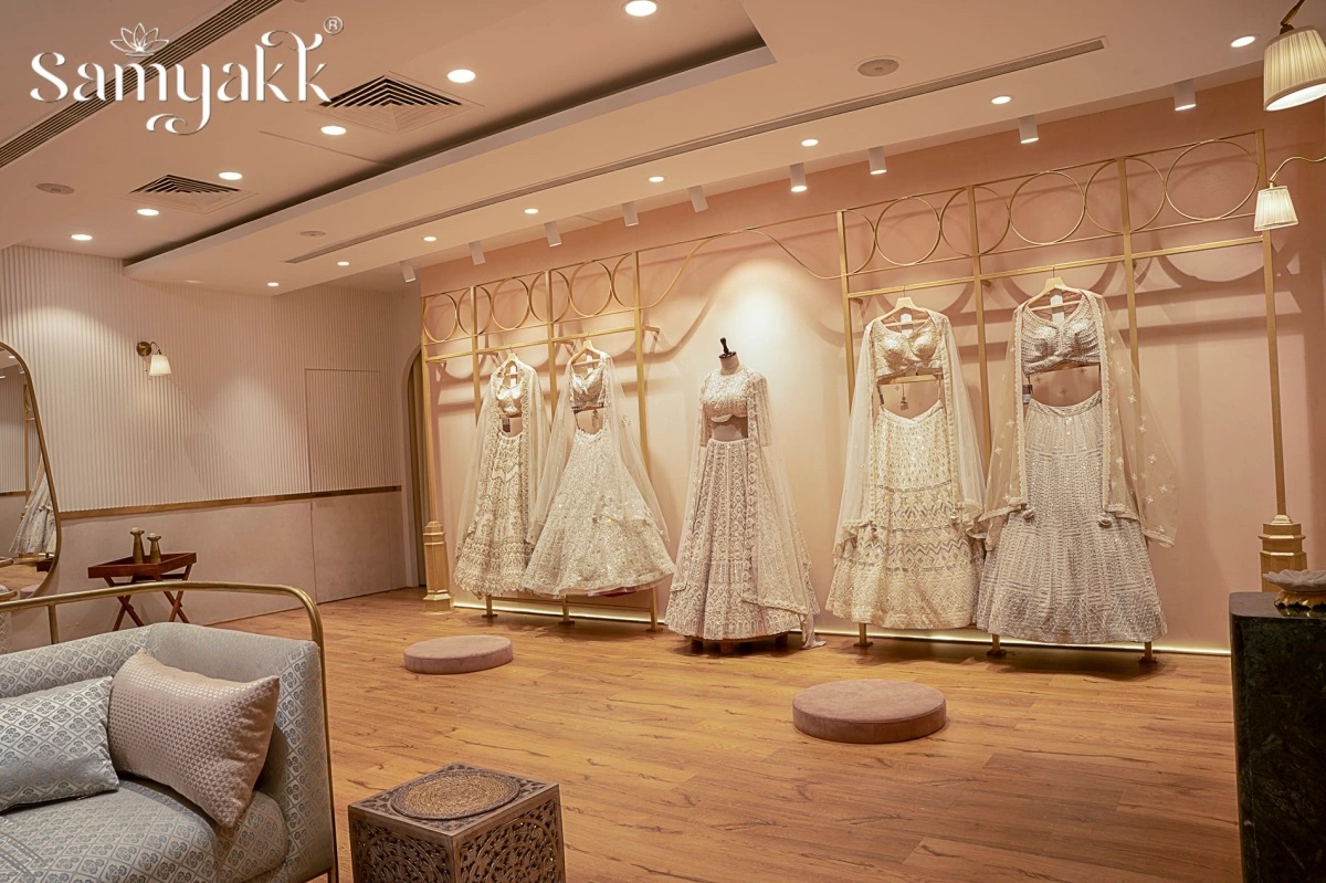 Desi Dreams: Finding the Perfect Fusion Lehenga for Your American Wedding Online - Samyakk ...