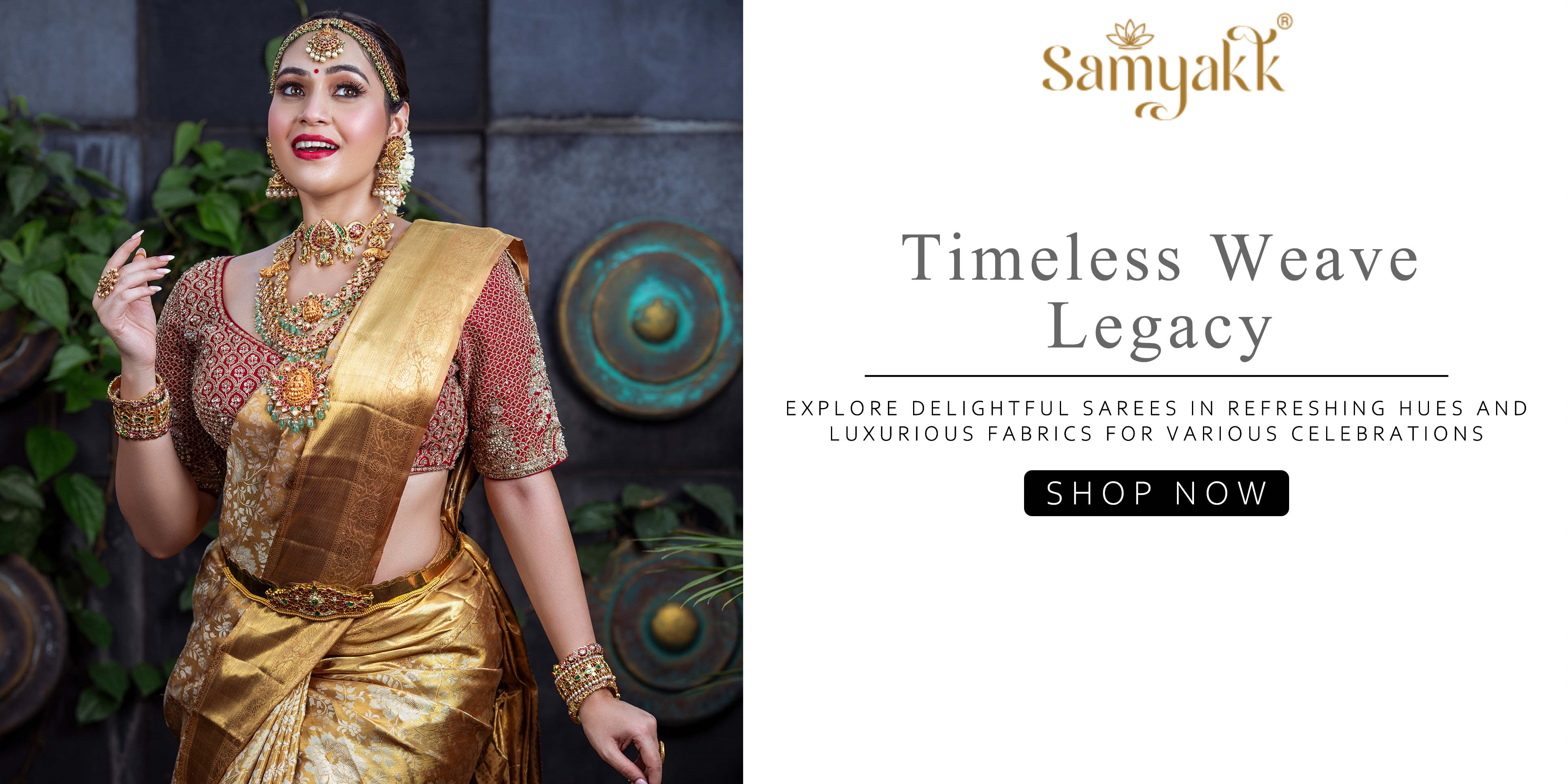 Buy India Best Pattu Sarees Online at Samyakk.com - Samyakk: Sarees ...