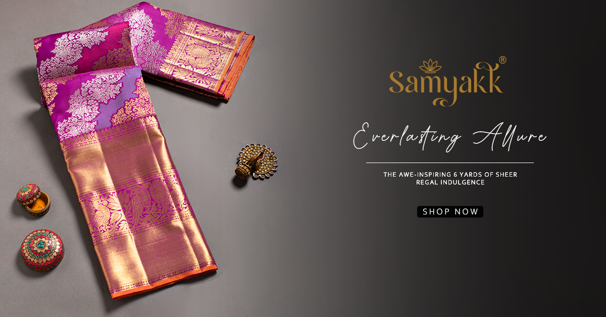 Saree Splendor: Kanjivaram & Banarasi Silk Delights - Samyakk: Sarees | Sherwani | Salwar Suits ...