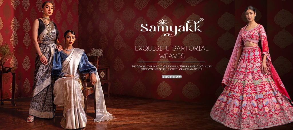 Original Banarasi Silk Saree & Bridal Lehenga - Samyakk: Sarees ...