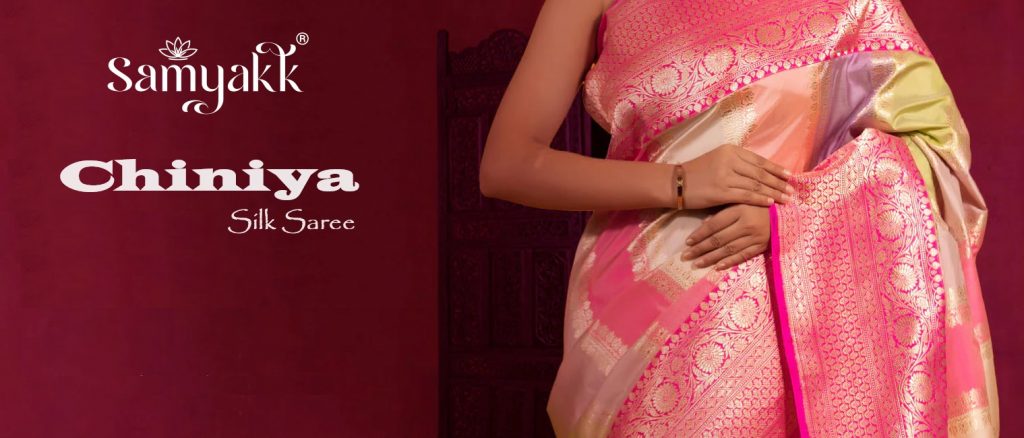 Buy Online Chiniya-Silk-Saree-Samyakk - Samyakk: Sarees | Sherwani | Salwar Suits | Kurti ...