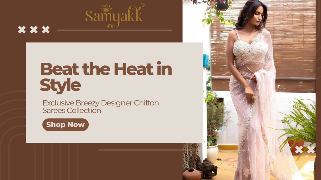 Designer Chiffon Saree Collection by Samyakk - Samyakk: Sarees | Sherwani | Salwar Suits | Kurti ...