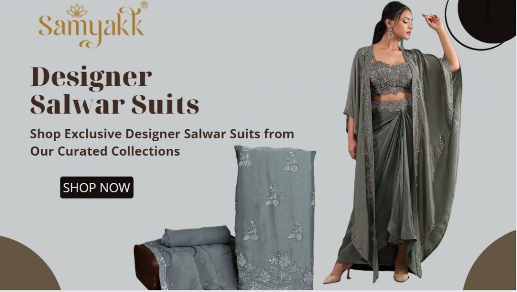 Designer Salwar Online Samyakk - Samyakk: Sarees | Sherwani | Salwar Suits | Kurti | Lehenga ...