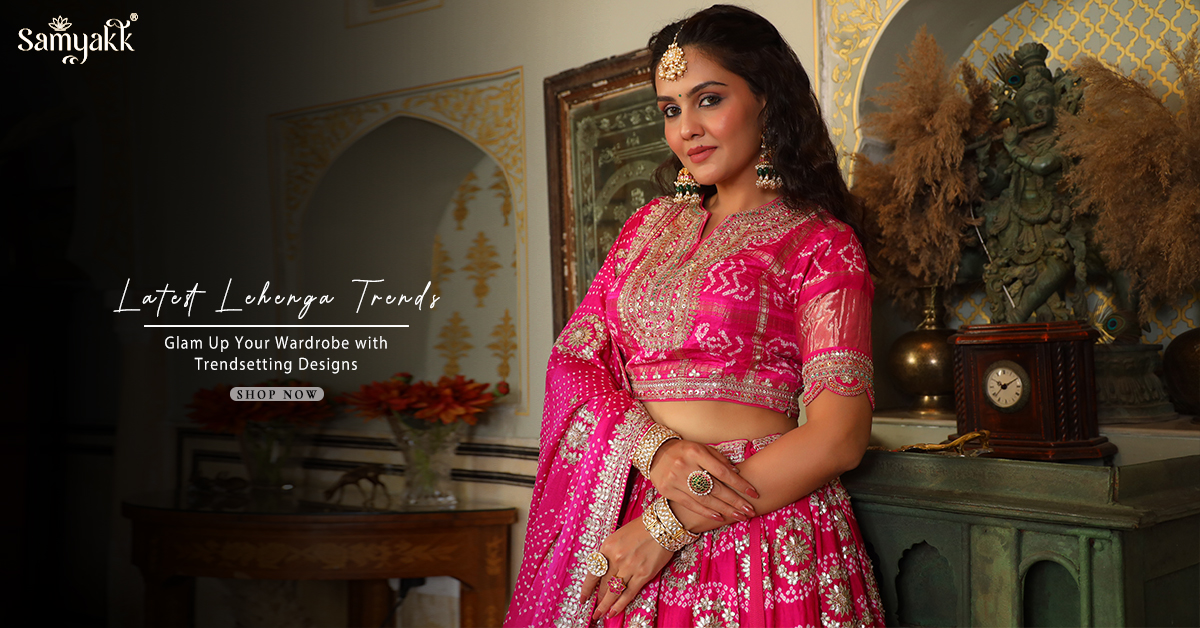 Lehenga Love with Samyakk: Ethnic Wedding Designs to Make a Statement - Samyakk: Sarees ...