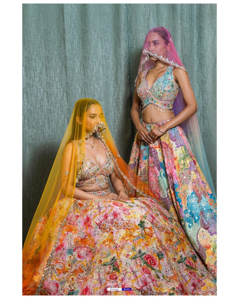 Lehenga Trends - Samyakk: Sarees | Sherwani | Salwar Suits | Kurti | Lehenga | Gowns | Mens Wear