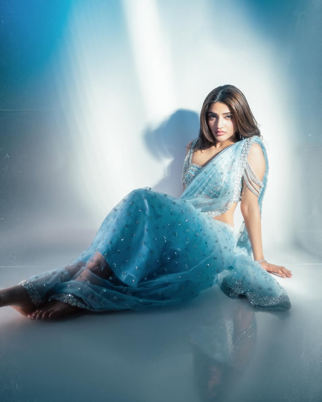 Sreeleela in Saree - Samyakk: Sarees | Sherwani | Salwar Suits | Kurti | Lehenga | Gowns | Mens Wear