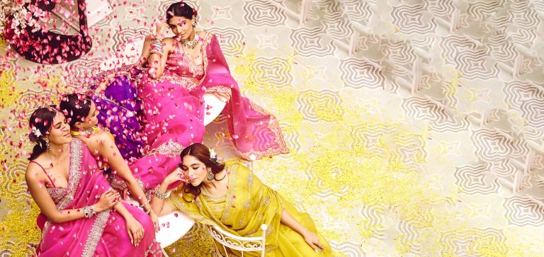 saree Color trends 2025 Archives - Samyakk: Sarees | Sherwani | Salwar Suits | Kurti | Lehenga ...