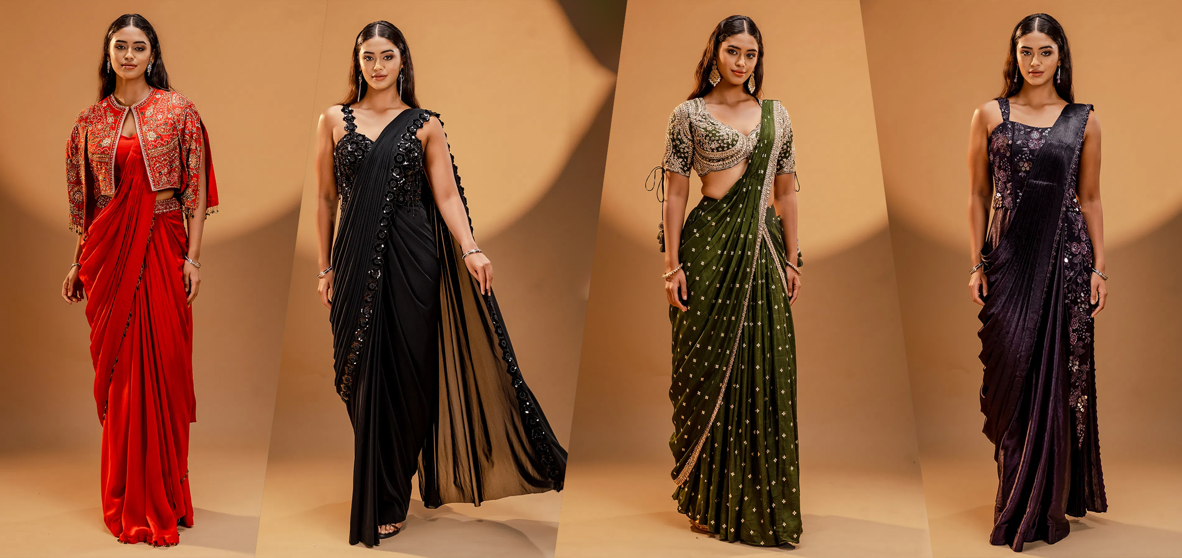 Ready-to-Wear Sarees for Busy & Modern Women - Samyakk: Sarees | Sherwani | Salwar Suits | Kurti ...