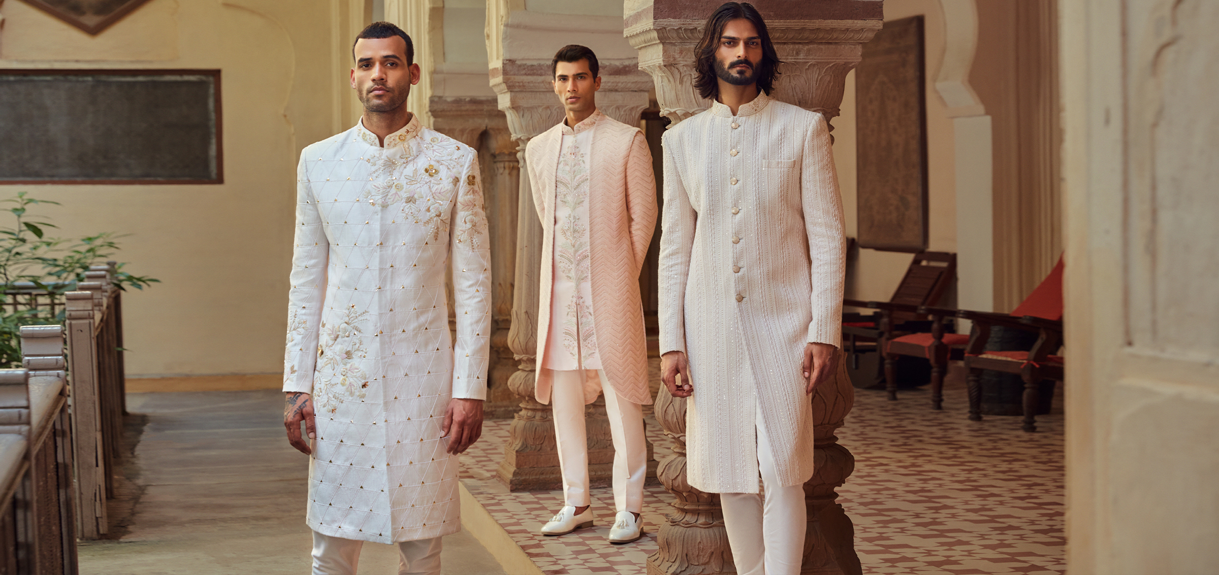 Complete Sherwani Style Guide: Types, Colors & Perfect Fit - Samyakk ...