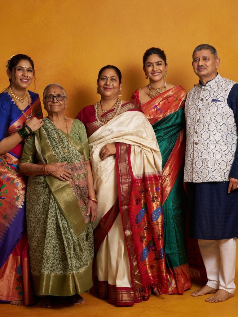 Thodi modern …. Purna Marathi🌺🫰🏻 ️_🔥 (7) - Samyakk: Sarees | Sherwani ...