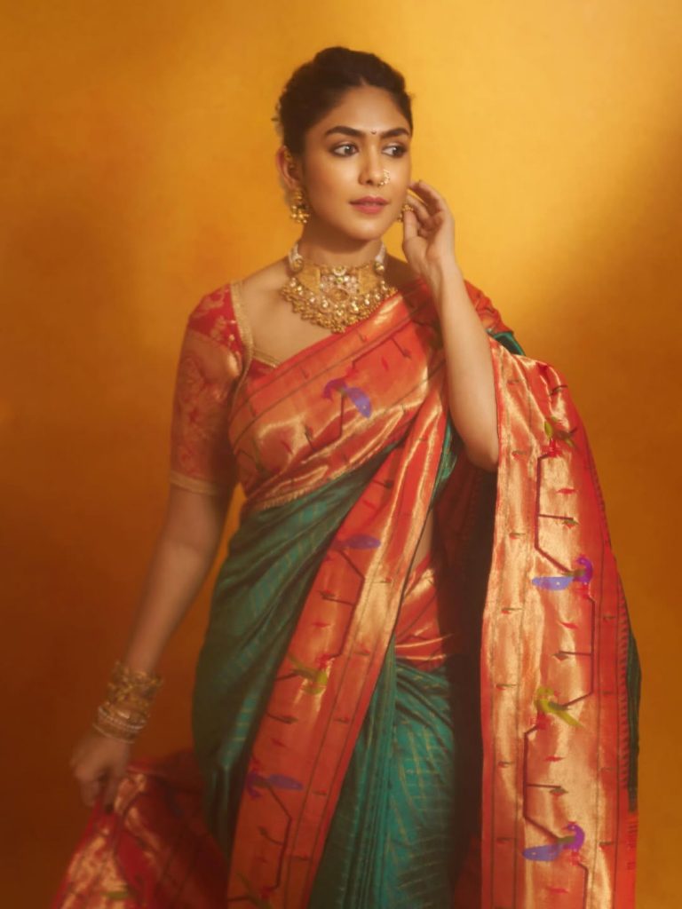 Thodi modern …. Purna Marathi🌺🫰🏻 ️_🔥 (9) - Samyakk: Sarees | Sherwani ...